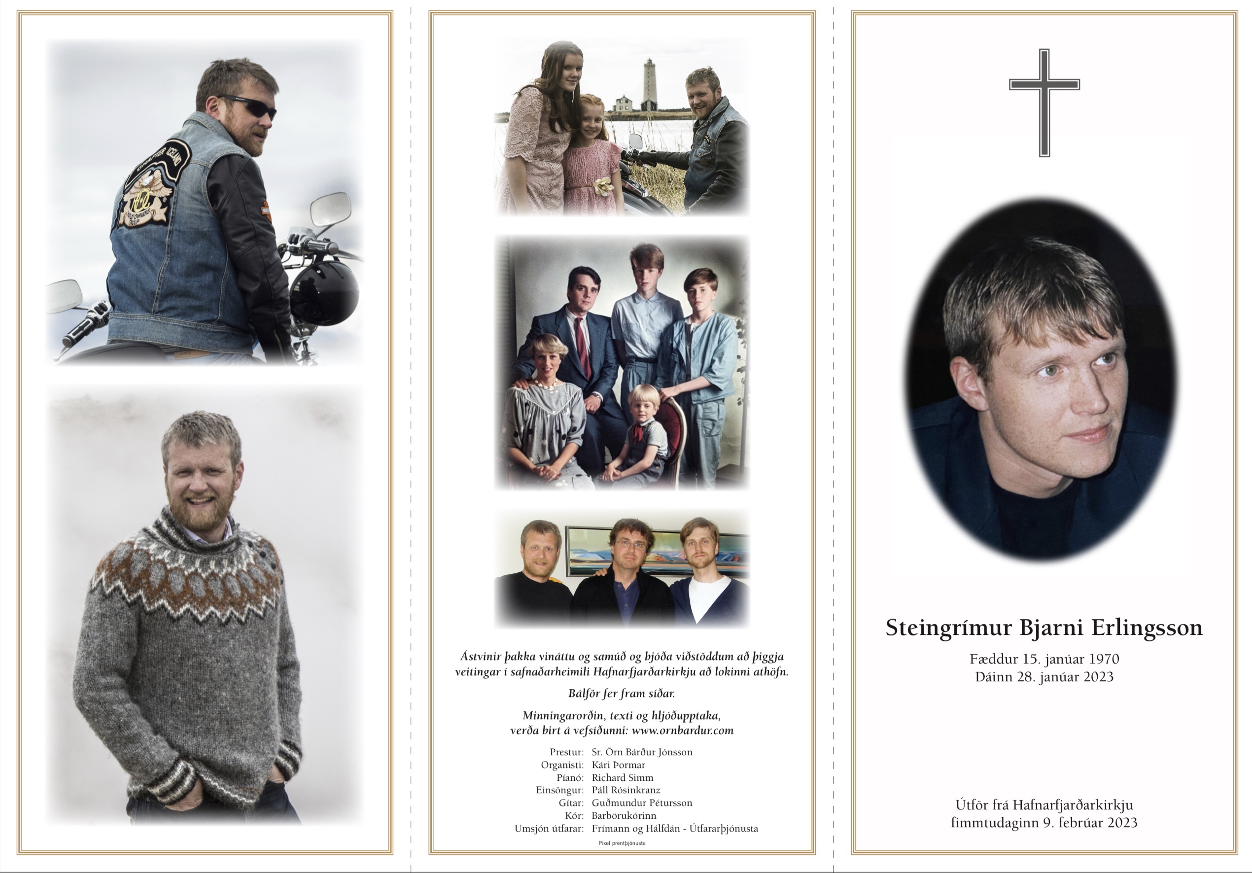 +Steingrímur Bjarni Erlingsson 1970-2023 – Örn Bárður Jónsson – and ...